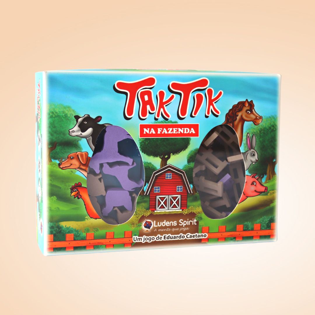 TAK TIK NA FAZENDA ROXO E CHOCOLATE - Ludens Spirit